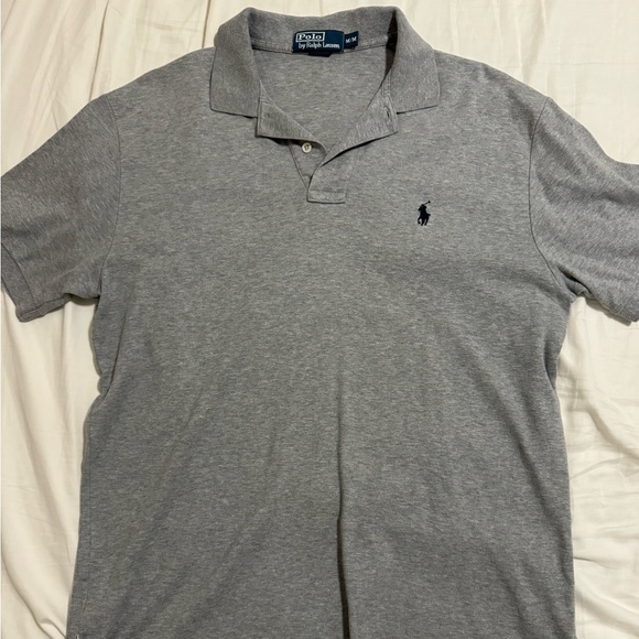 Polo Ralph Lauren | Shirts | Mens Light Grey Polo | Poshmark